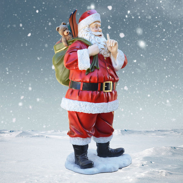 6-ft. Outdoor Santa with Toys - Christmas Night Inc.