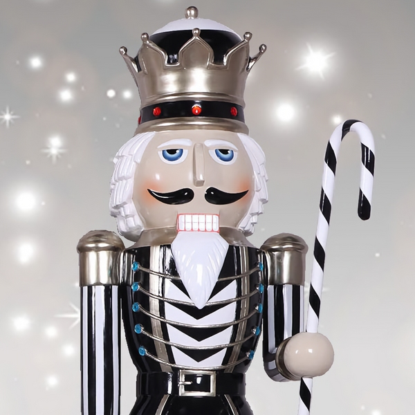 Life-Sized 6.5ft Nutcracker Kings (Set of 2) | Christmas Night Inc.