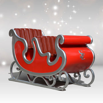 Life-Size Santa Sleighs & Reindeer Sets | Christmas Night Inc.