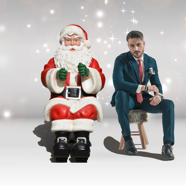52-in. Deluxe Santa for Sleigh - Christmas Night Inc.