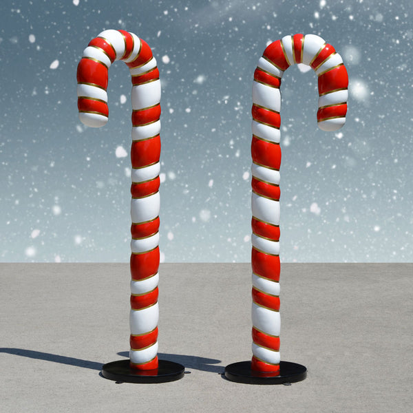 Candy Cane Pair, 6 Ft - Christmas Night Inc.