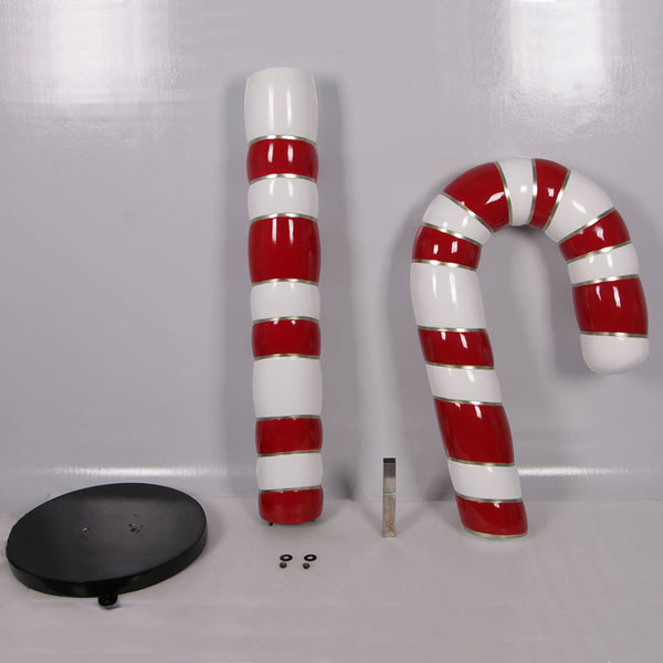 Giant Candy Cane Décor Pair, 8 Ft - Christmas Night Inc.