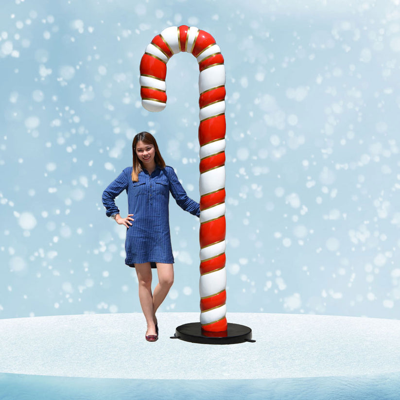 Nutcracker Candy Cane Scene - 8ft Outdoor Christmas Display | Christmas ...